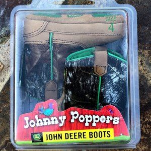 John Deere | Shoes | Nwt John Deere Johnny Popper Leather Baby Boots ...